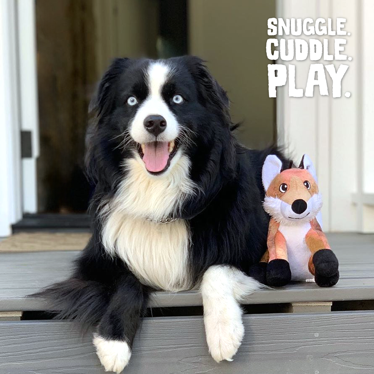 Fitz the Fox Plush Dog Toy